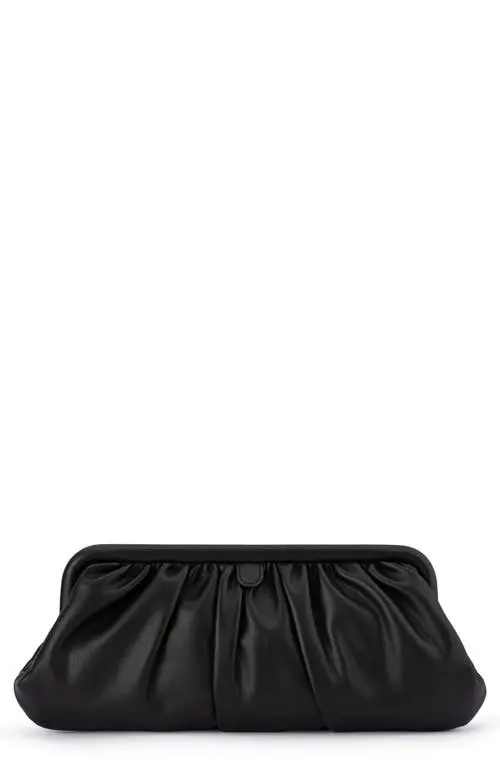 OLGA BERG Catherine Frame Clutch - Black