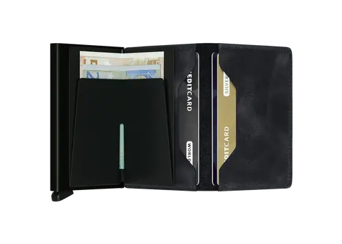 SECRID Slimwallet Vintage - Black