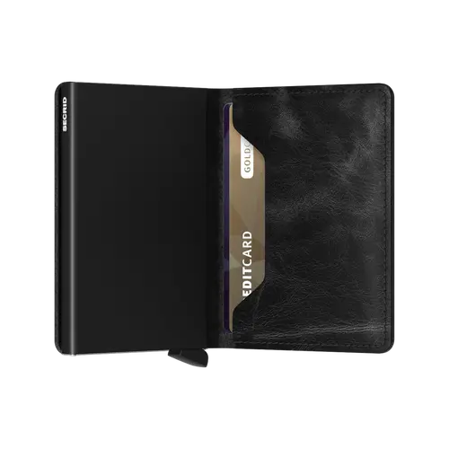 SECRID Slimwallet Vintage - Black