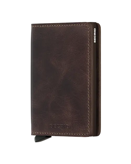 SECRID Slimwallet Vintage - Chocolate