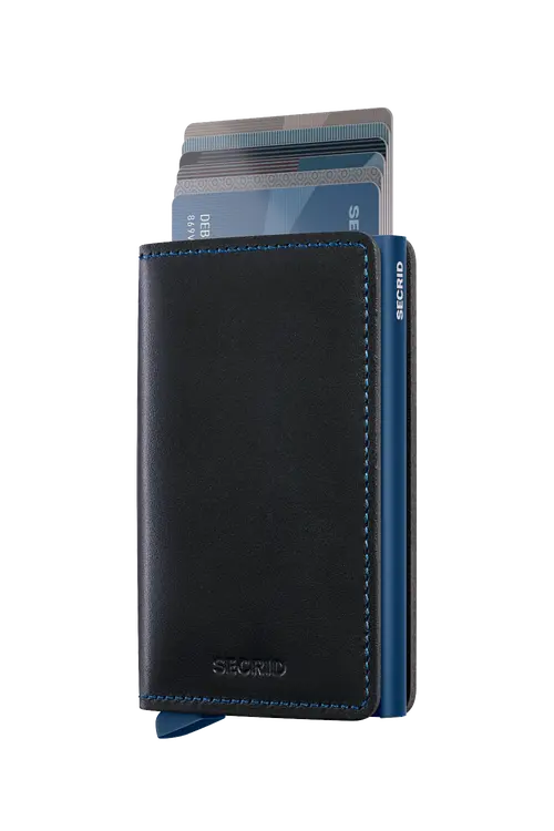 SECRID Slimwallet Original - Black-navy