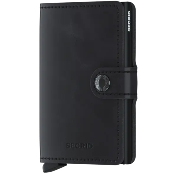 SECRID Miniwallet Vintage - Black