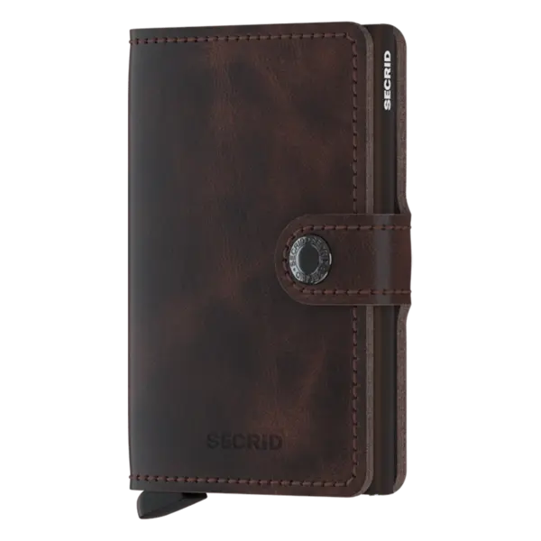 SECRID Miniwallet Vintage - Chocolate