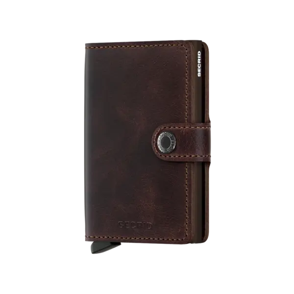 SECRID Miniwallet Vintage - Chocolate