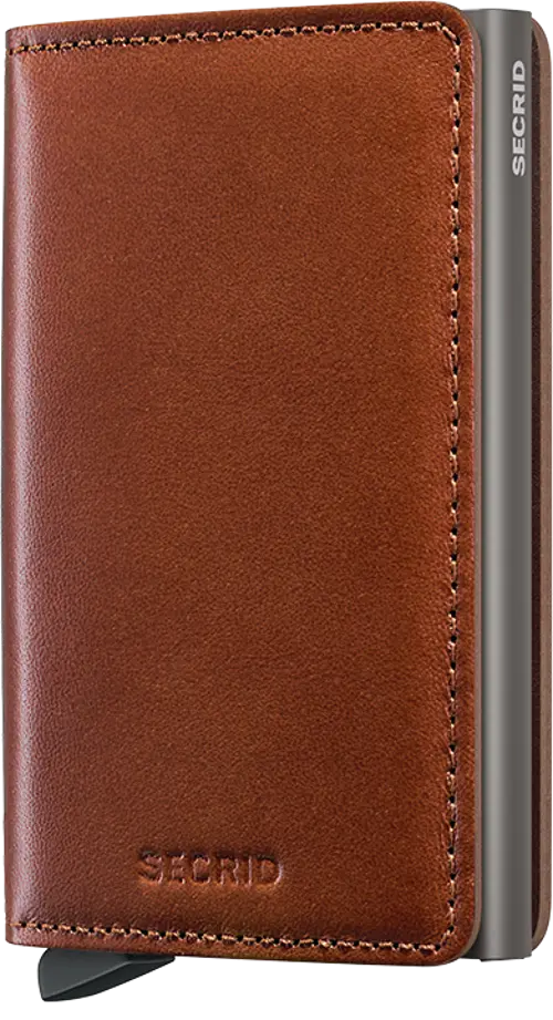 SECRID Slimwallet Texano - Brown