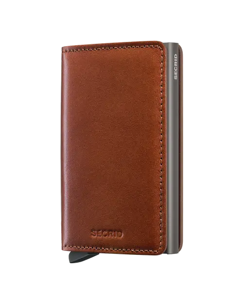 SECRID Slimwallet Texano - Brown
