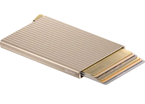 SECRID Premium Cardprotector+ Fluted - Cashmere
