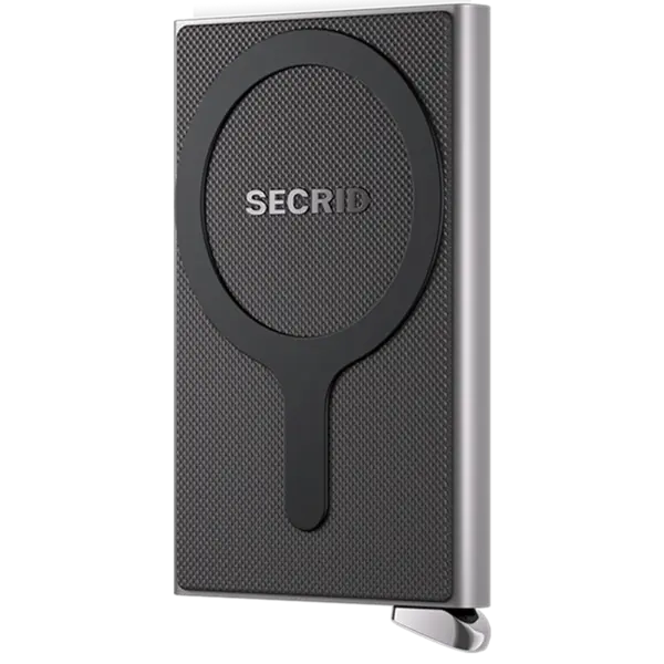 SECRID Cardprotector+ Fluted For Magsafe - Silver