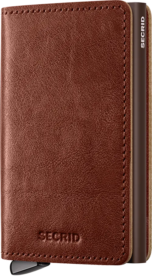 SECRID Premium Slimwallet+ Basco - Whiskey
