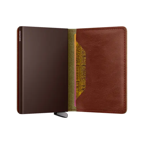SECRID Premium Slimwallet+ Basco - Whiskey