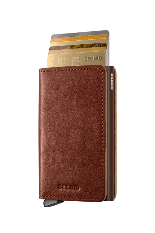 SECRID Premium Slimwallet+ Basco - Whiskey