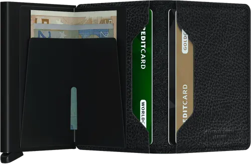 SECRID Slimwallet Veg - Black-black