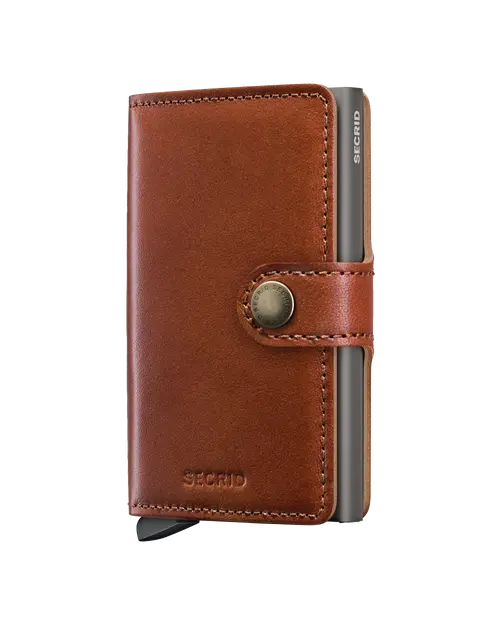 SECRID Miniwallet Texano - Brown