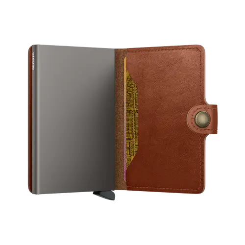 SECRID Miniwallet Texano - Brown