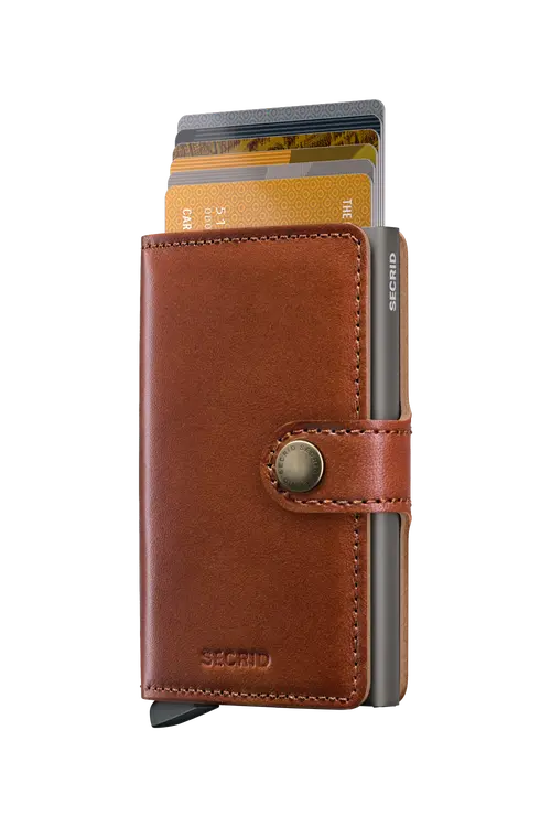 SECRID Miniwallet Texano - Brown