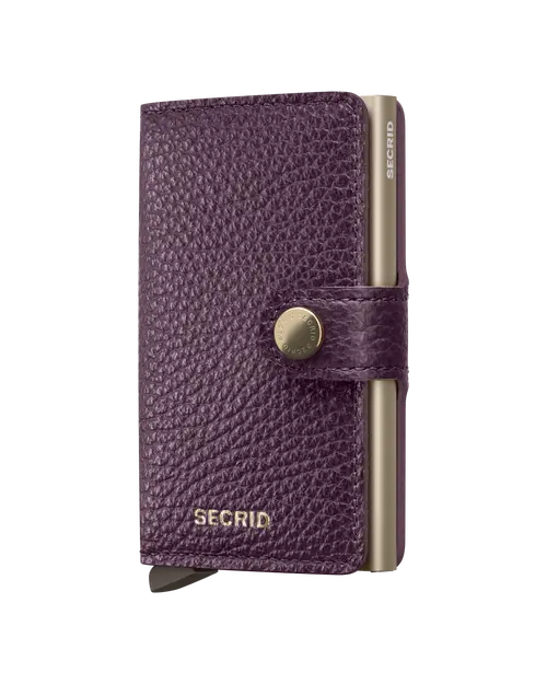 SECRID Miniwallet Pebble - Grape