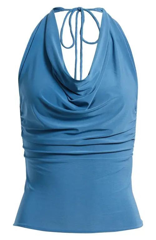 BELLA VENICE Elsa Knit Cowl Halter Top