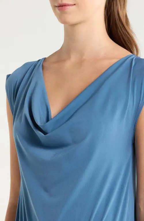 BELLA VENICE Maya Cowl Neck Minidress