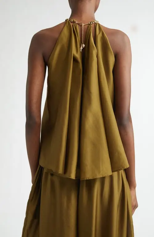 Zimmermann Mahon Silk Habutae Halter Top