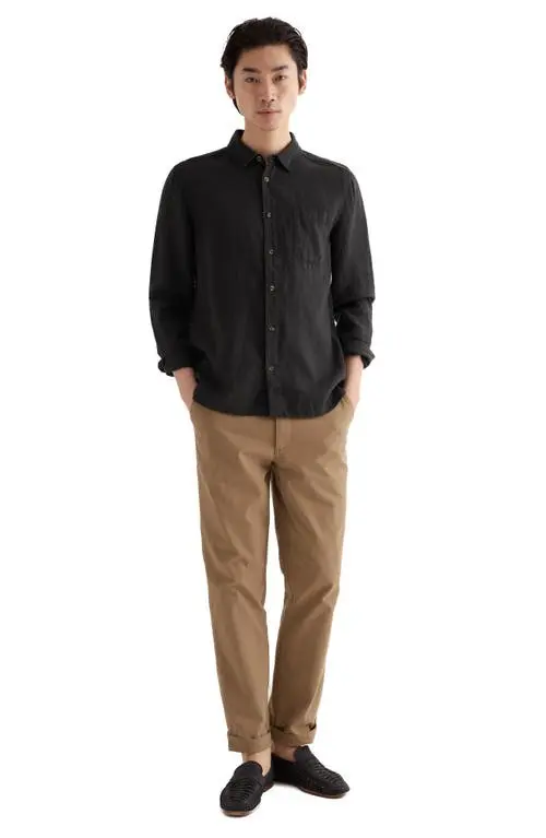 SEASALT CORNWALL Curator Linen Button-up Shirt