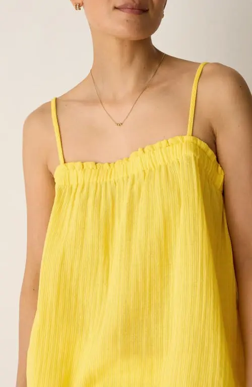 Eileen Fisher Organic Cotton Camisole With Tie Straps