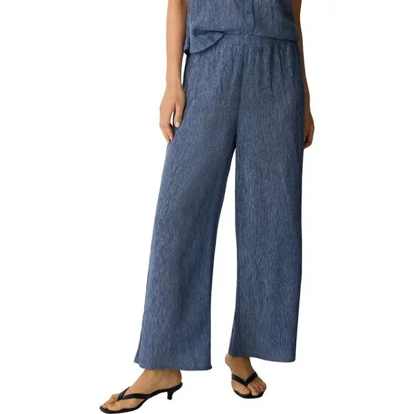 Eileen Fisher Ankle Wide Leg Pants