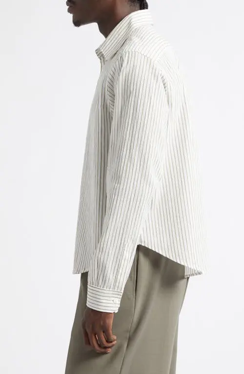SECOND / LAYER Sherman Cotton Button-up Shirt