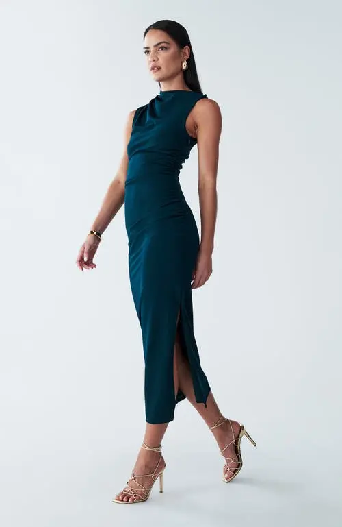 BWLDR Rory Gathered Maxi Dress