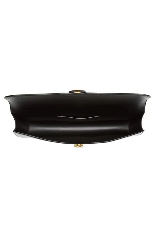 Khaite Blake Leather Clutch - Black