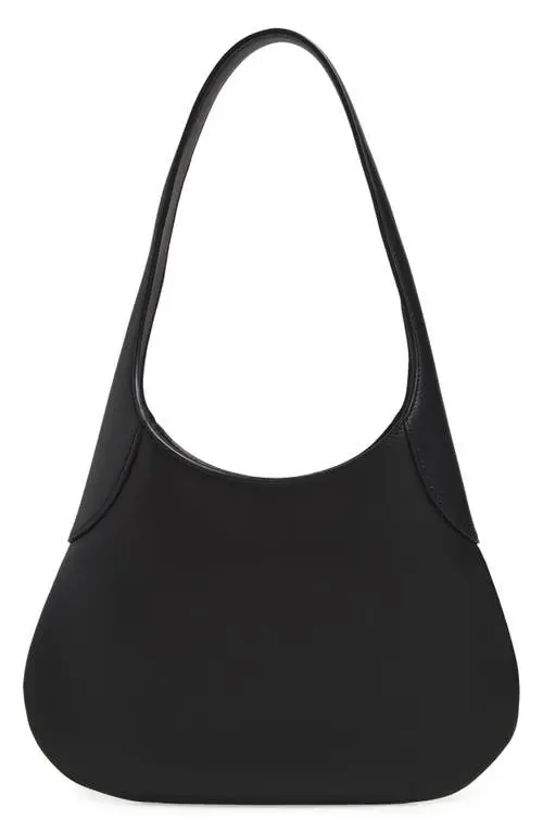 Khaite Small Joan Leather Hobo Bag - Black