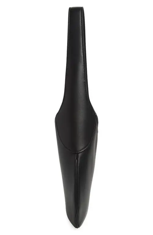 Khaite Small Joan Leather Hobo Bag - Black