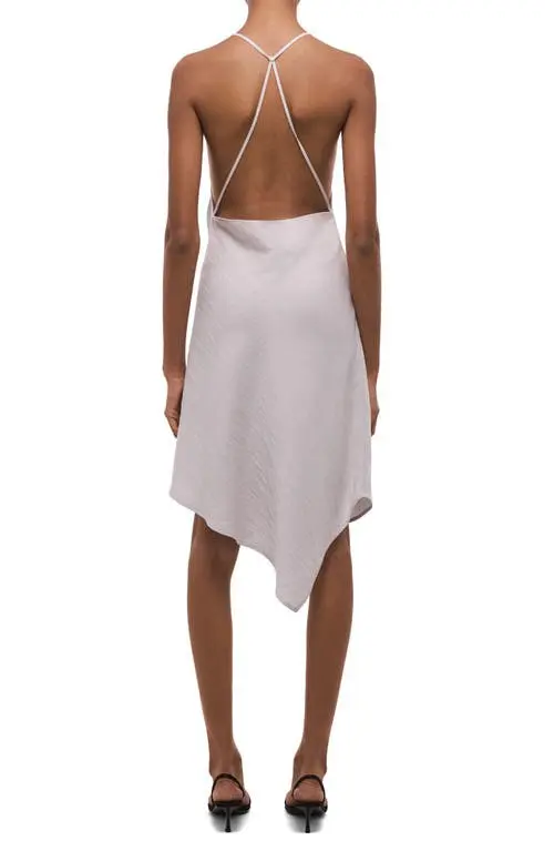 Helmut Lang Scarf Hem Knot Slipdress