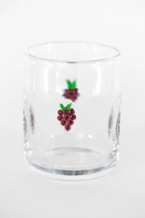 JEANNE FITZ Assorted Fruits Icon Glasses