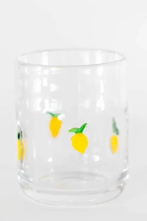 JEANNE FITZ Assorted Fruits Icon Glasses