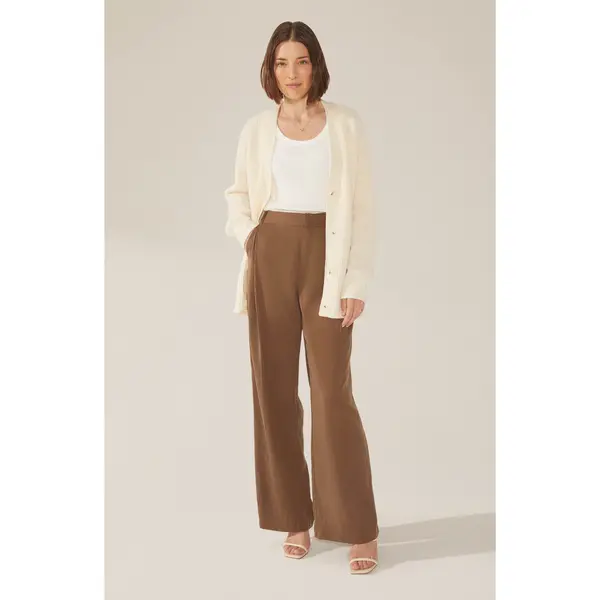 ITALIC Billie Chunky Oversized Cashmere Cardigan - Ivory