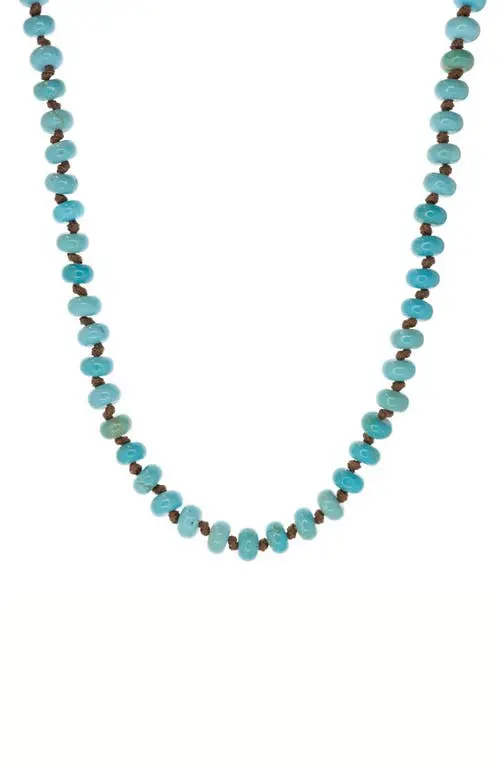 MARLYN SCHIFF Beaded Necklace - Turquoise