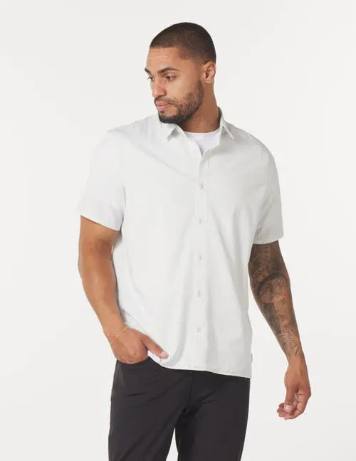 GLYDER Zephyr Shirt - Ash Grey