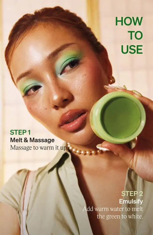 KNEMO Matcha Pdrn Pore Steaming Cleansing Balm
