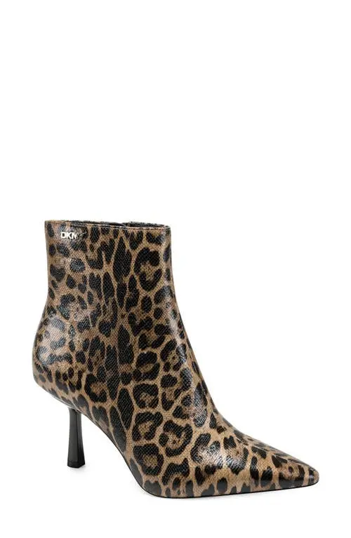 Dkny Niomi Pointed Toe Bootie - Natural