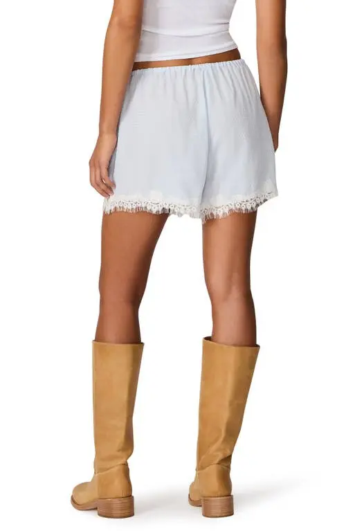 Steve Madden Daisee Lace Shorts - Blue Ice