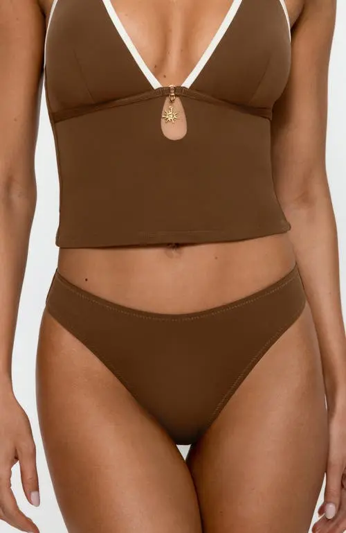 PS BY CUPSHE Halter High Leg Tankini Set