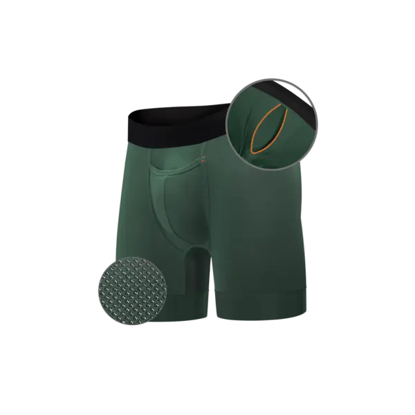 ALL CITIZENS Elite Air Ii Boxer Brief - Hunter