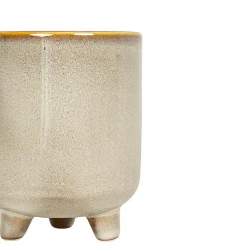 FORESIDE HOME AND GARDEN Footed Planter Porcelain
