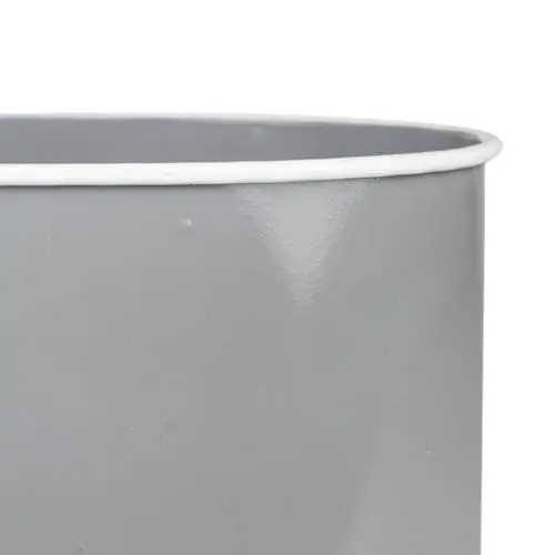 FORESIDE HOME AND GARDEN Oblong Planter Metal