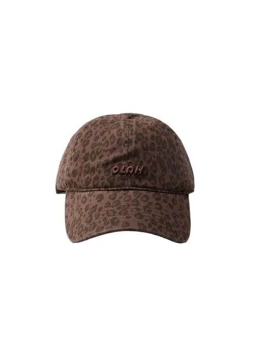 OLAH Rose Detail Scrunchie - Brown