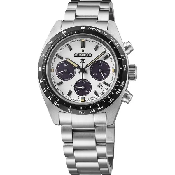 SEIKO WATCHES Prospex Speedtimer Solar Chronograph Bracelet Watch
