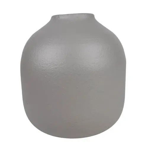 FORESIDE HOME AND GARDEN Textured Vase Metal