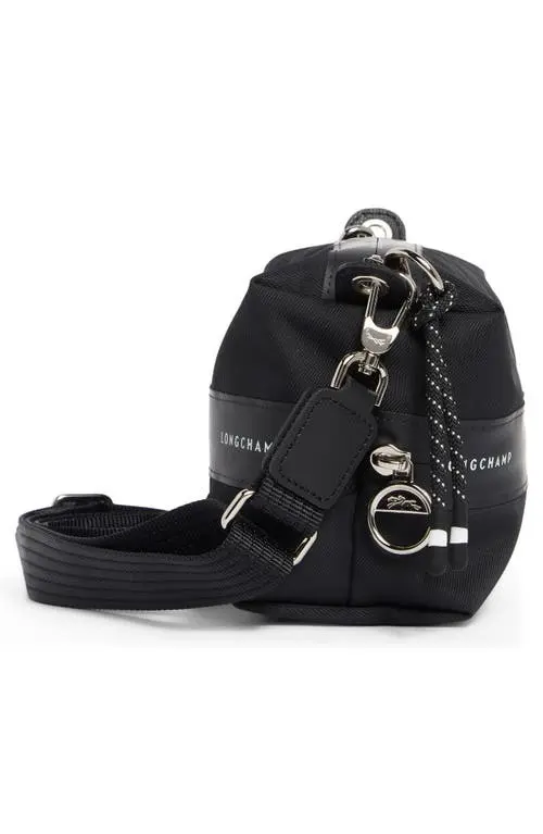 Longchamp Le Pliage Energy Canvas Crossbody Bag - Black
