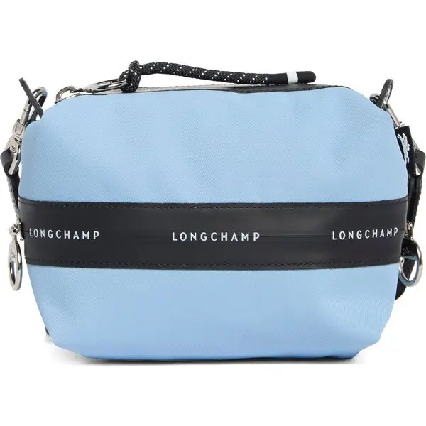 Longchamp Extra Small Le Pliage Energy Canvas Crossbody Bag - Sky Blue