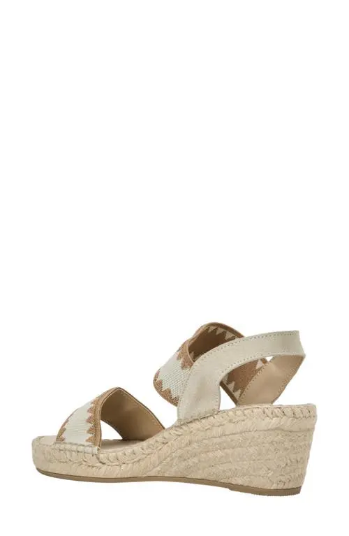 Andre Assous Ava Ankle Strap Espadrille Wedge